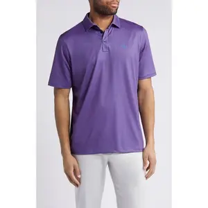 Johnston & Murphy Xc4 Cool Degree Performance Polo Red/navy