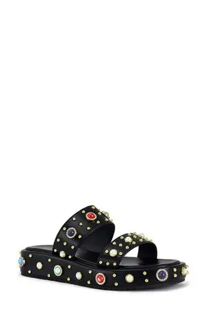 AZALEA WANG Platform Slide Sandal