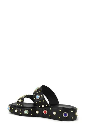 AZALEA WANG Platform Slide Sandal