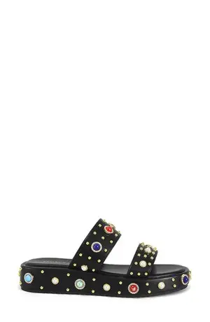 AZALEA WANG Platform Slide Sandal