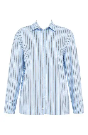 MISTRESS ROCKS Stripe Boxy Shirt