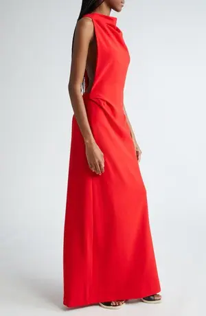 Proenza Schouler Faye Draped Gown