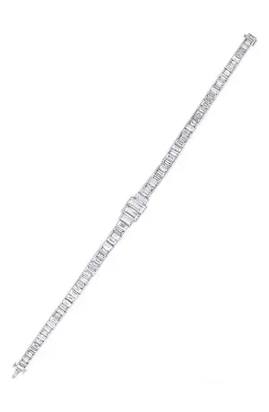 MINDI MOND Icon Diamond Lovers Line Bracelet