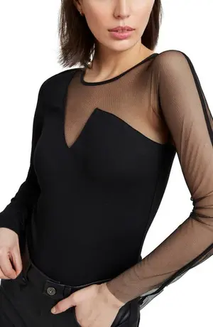 MARCELLA Nolita Mesh Top