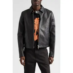 JKEEFER Ian Leather Biker Jacket
