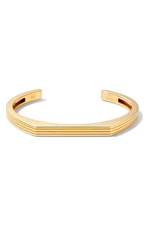 IVI LOS ANGELES Aurelia Cuff Bracelet - Yellow Gold