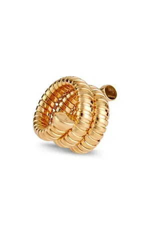 IVI LOS ANGELES Gaia Triple Twist Ring - Yellow Gold