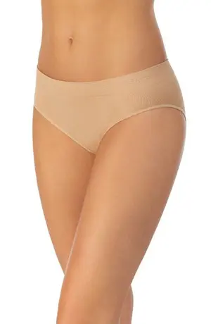 Le Mystère Seamless Comfort Bikini Ivory/tan Print