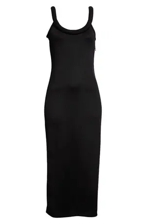Alexander McQueen Scoop Neck Midi Sweater Dress