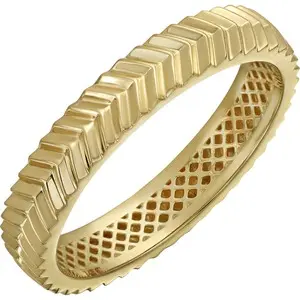 Bony Levy 14k Gold Geometric Band Ring - 14k Yellow Gold