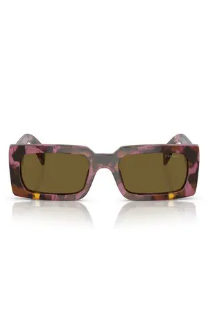 Prada 54mm Pillow Sunglasses - Brown Tort