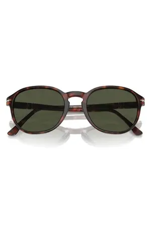 Persol 53mm Pillow Sunglasses - Havana