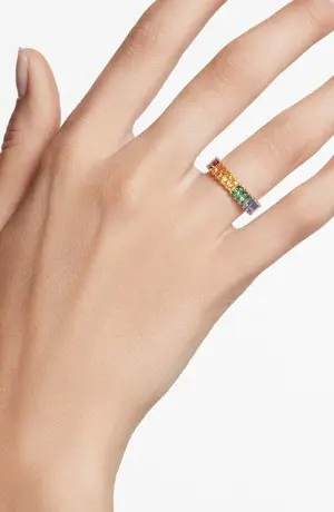 SWAROVSKI Matrix Pride Eternity Ring - Multicolored
