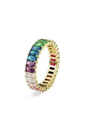 SWAROVSKI Matrix Pride Eternity Ring - Multicolored