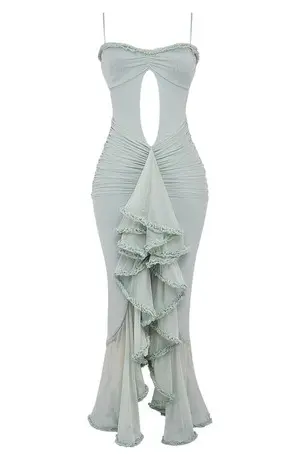 House Of Cb Gabriella Keyhole Gown