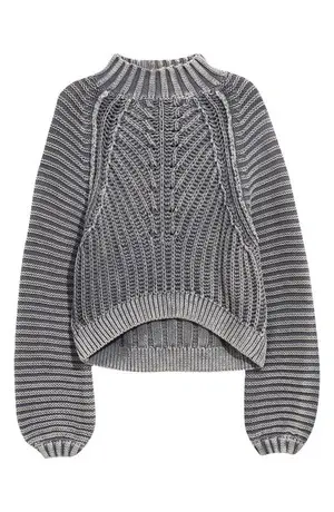 Free People Sweetheart Mock Neck Sweater