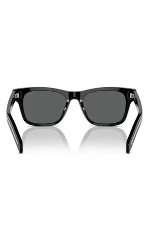Prada 54mm Rectangular Sunglasses