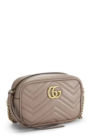 Gucci Leather Gg Marmont Crossbody