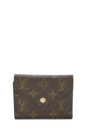 LOUIS VUITTON Monogram Canvas Victorine Wallet - Brown