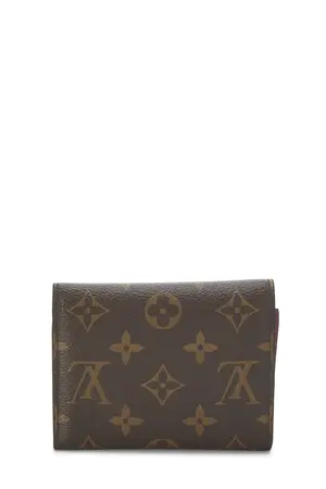LOUIS VUITTON Monogram Canvas Victorine Wallet - Brown