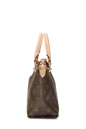 LOUIS VUITTON Monogram Canvas V Tote - Red