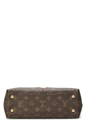 LOUIS VUITTON Monogram Canvas V Tote - Red