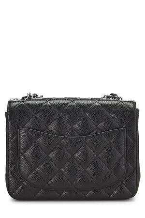 Chanel Quilted Caviar Classic Square Flap Mini