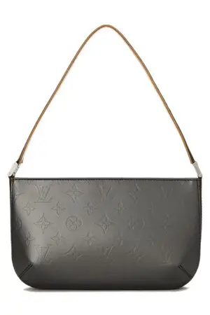 LOUIS VUITTON Monogram Vernis Mat Fowler - Grey