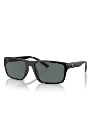 SCUDERIA FERRARI Rectangular Sunglasses