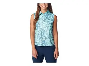 Columbia Super Tidal Tee Sl Polo Tropical Print