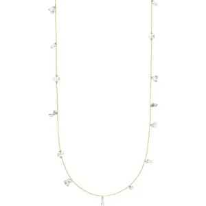 Tory Burch Roxanne Necklace - Gold / Antique Tory Silver