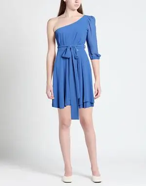 Pinko One-shoulder Midi Dress - Blue