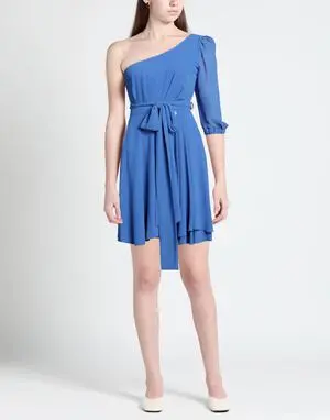 Pinko One-shoulder Midi Dress - Blue