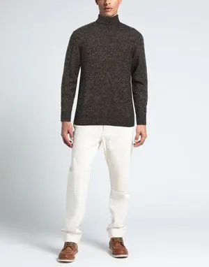 BROOKSFIELD Turtleneck Knit Top - Beige