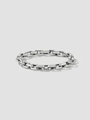 David Yurman Heirloom Chain Link Bracelet In Sterling - Silver