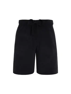 Vilebrequin Terry Cloth Sweat Shorts Black