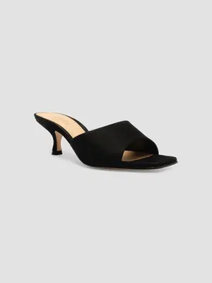 Schutz Dethalia 65mm Suede Sandals