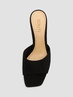 Schutz Dethalia 65mm Suede Sandals