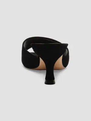 Schutz Dethalia 65mm Suede Sandals