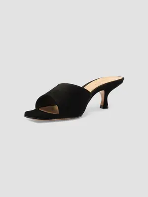 Schutz Dethalia 65mm Suede Sandals