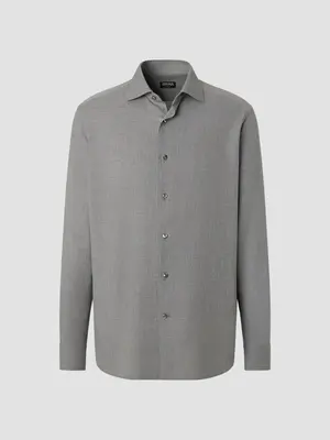 Zegna Cashco Shirt - Grey
