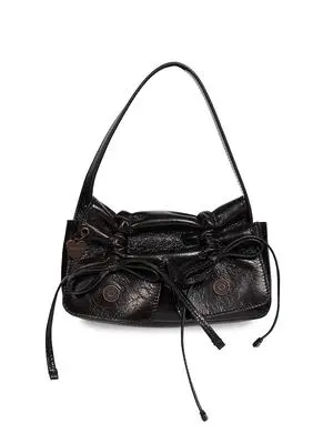 Acne Studios Acne Studios Multipocket Micro Leather Bag - Dark Brown