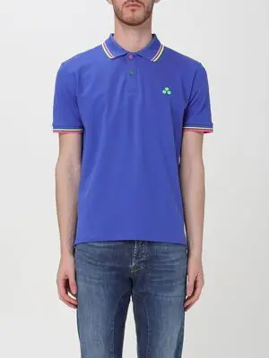 Peuterey Polo Shirt Men Blue 1