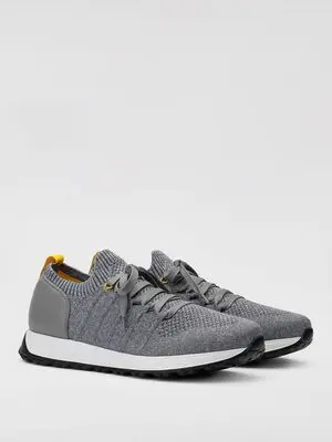 DOUCAL'S Lace Up Sneakers - Grey