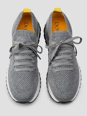 DOUCAL'S Lace Up Sneakers - Grey