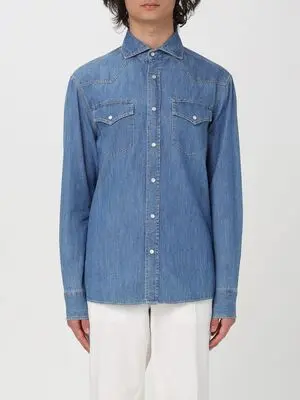 Brunello Cucinelli Shirt Men Denim