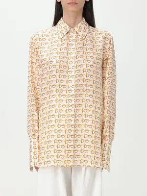 Burberry Printed Shirt - Gold