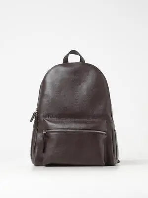 Orciani Orciani Leather Backpack Ebony