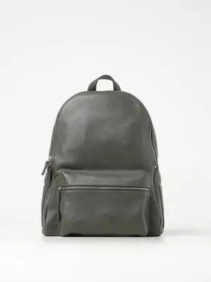 Orciani Orciani Leather Backpack Green