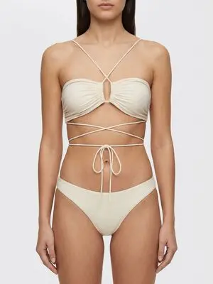 Magda Butrym Swimsuit - Beige